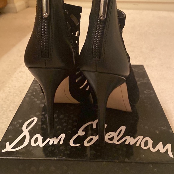 Sam Edelman | Shoes | Sam Edelman Ellie Black Suede Size | Poshmark